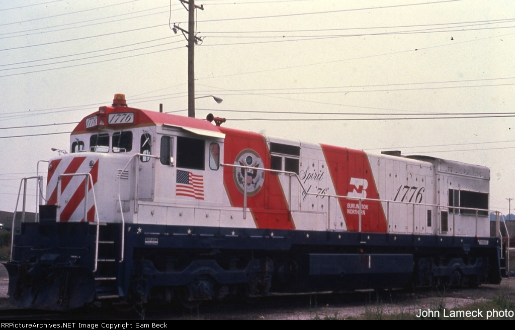 BN 1776-- Bicentennial U30C